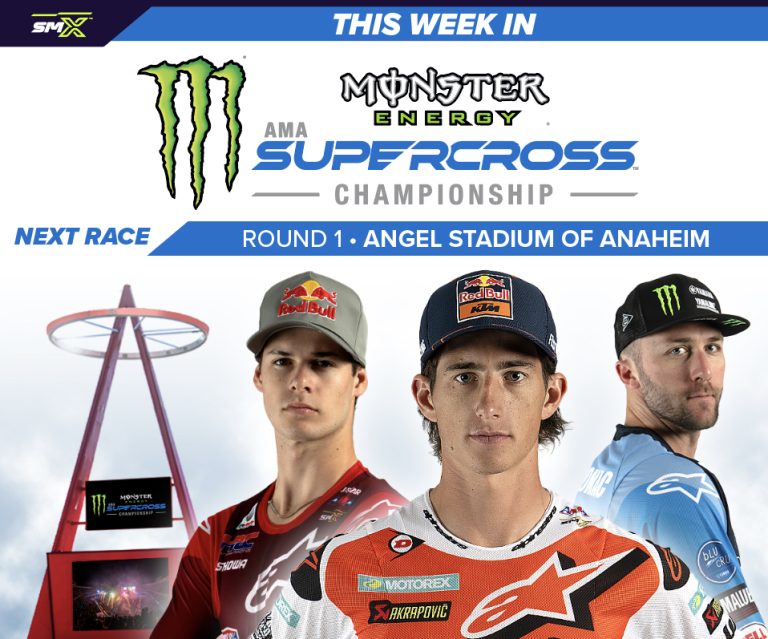 L'AMA SUPERCROSS USA 2024 AL VIA: ROUND #1 ANGEL STADIUM ANAHEIM (CA ...